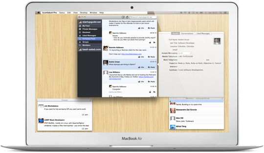 Scuttlebutt | Basil Salad Software